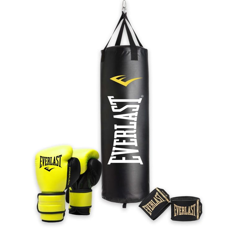 EVERLAST Kit de Boxeo Powerlock Amarillo - Amarillo | falabella.com