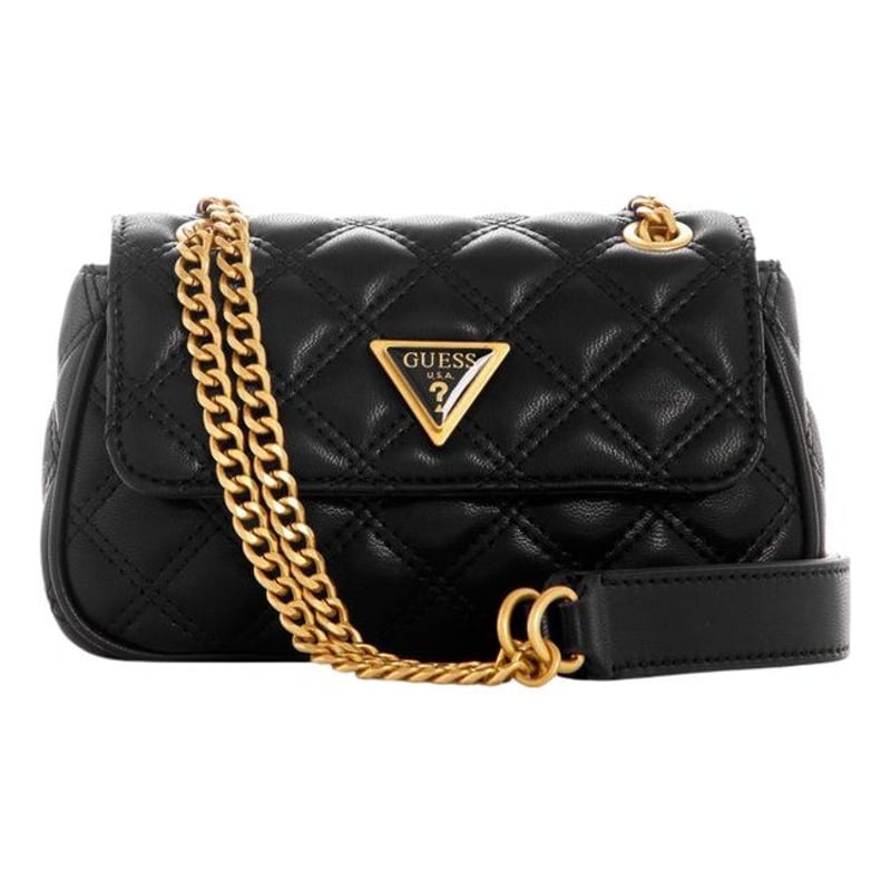 GUESS Mini Cartera Giully Mini Cnvrtble Xbdy Flap Negro GUESS ...