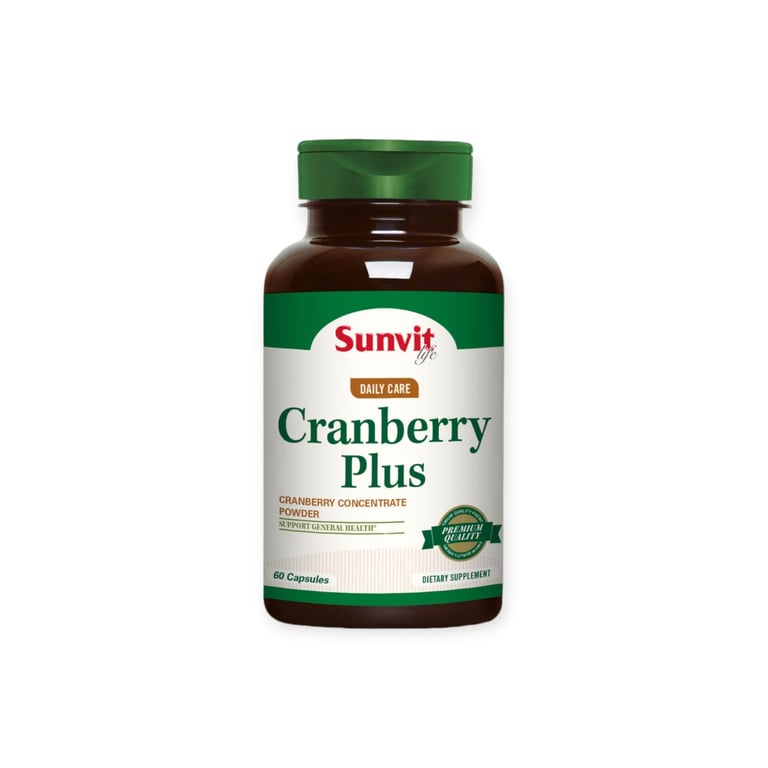 SUNVIT CRANBERRY PLUS 60 CAPSULAS - SUNVIT | falabella.com