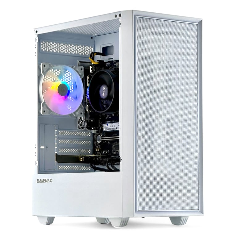 HYPERPC PC GAMER Blanco AMD RYZEN 5 5600XT 16gb 1Tb RTX 3050 WiFi ...