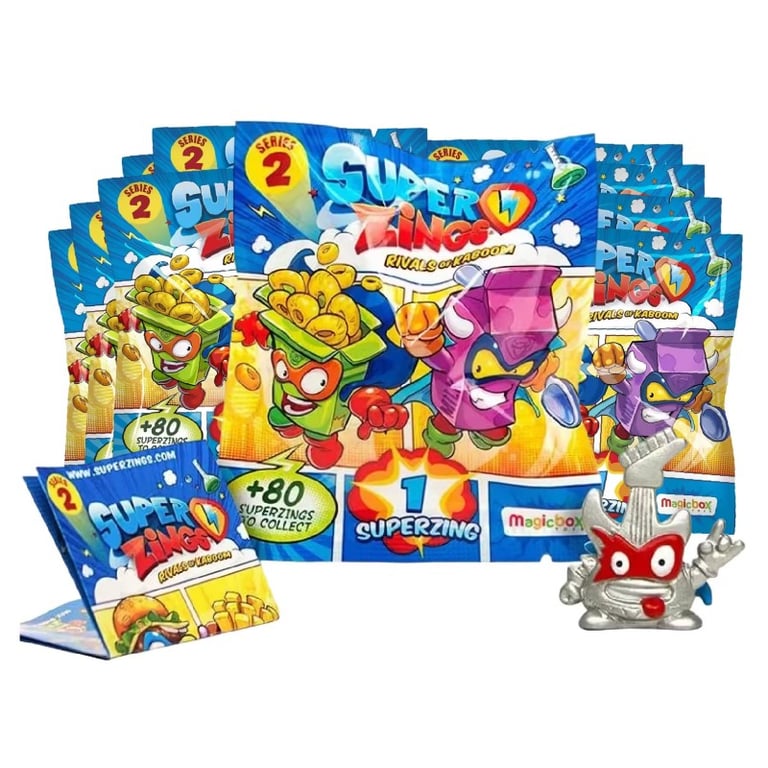 SUPERZINGS Super Zings Pack 10 Sobres Serie 2 | falabella.com