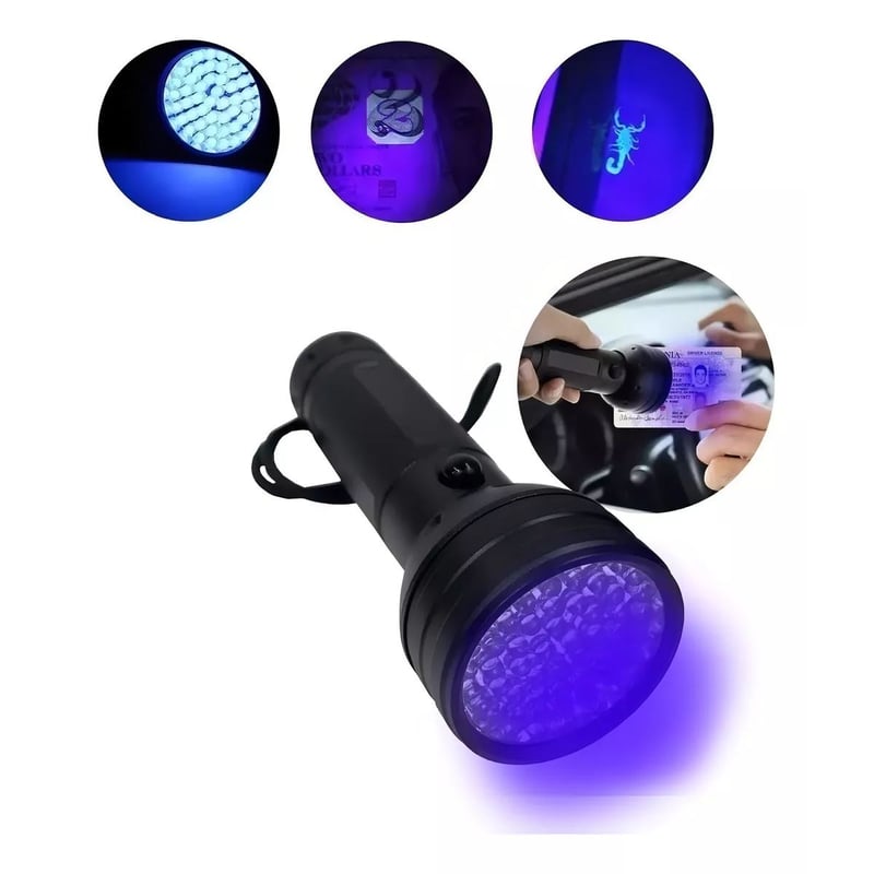 Lampara Uv Ultravioleta Detector De Orina Linterna 51 Leds | Sodimac ...