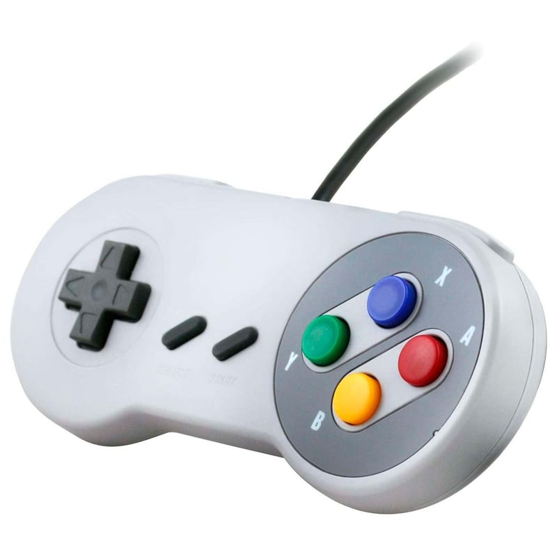 GEN Control Joystick Usb Consola Mando Snes Super Nes Joypad Retro ...