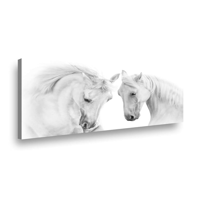 RETELA Canvas Caballos - Multicolor - 90x45 cm | falabella.com