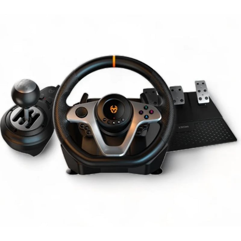KROM Volante de Carrera - Krom K-Wheel Pro Multi incluye pedales ...