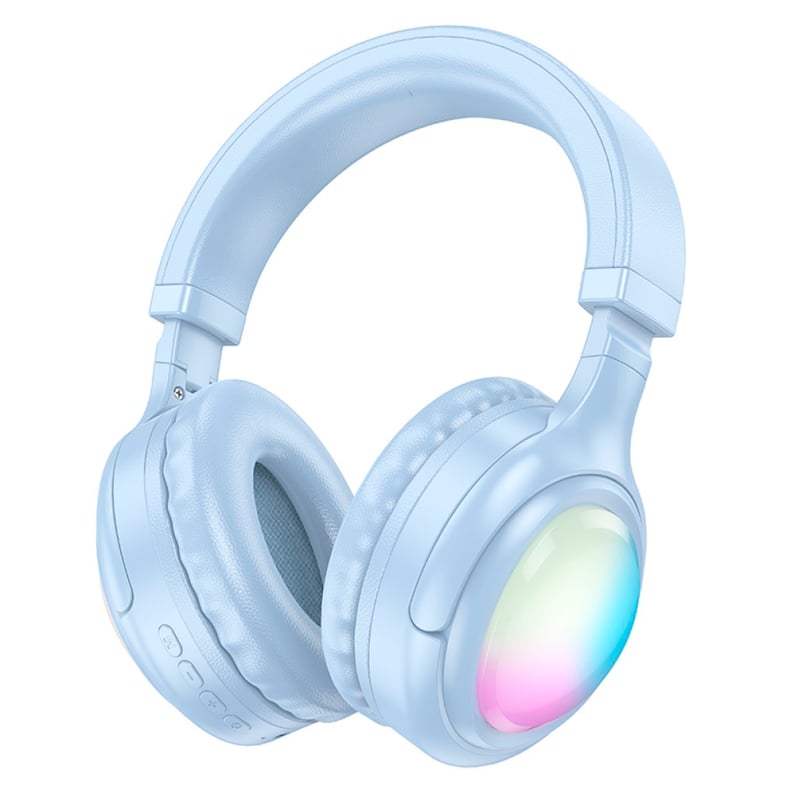 HOCO Audífonos Bluetooth Hoco W48 Headset Rgb Celeste | falabella.com