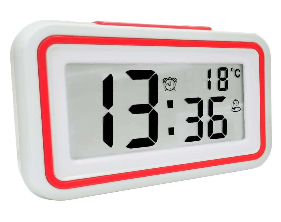GEN Reloj Despertador Habla Hora Voz Parlante Temperatura Ciego ...
