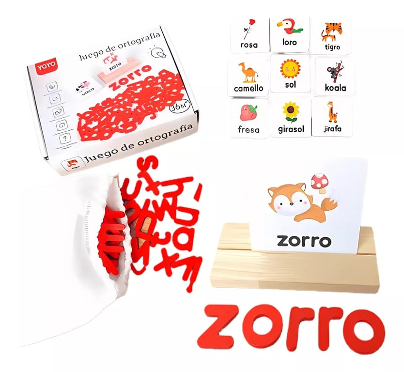 GENERICO Juego didactico infantil de ortografía | falabella.com