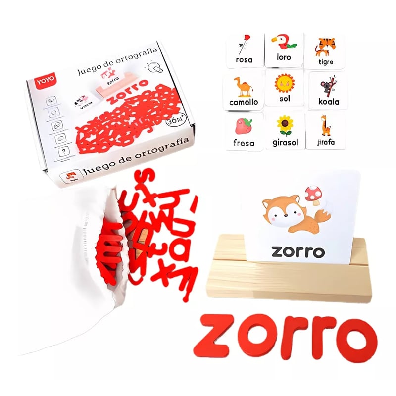 GENERICO Juego didactico infantil de ortografía | falabella.com