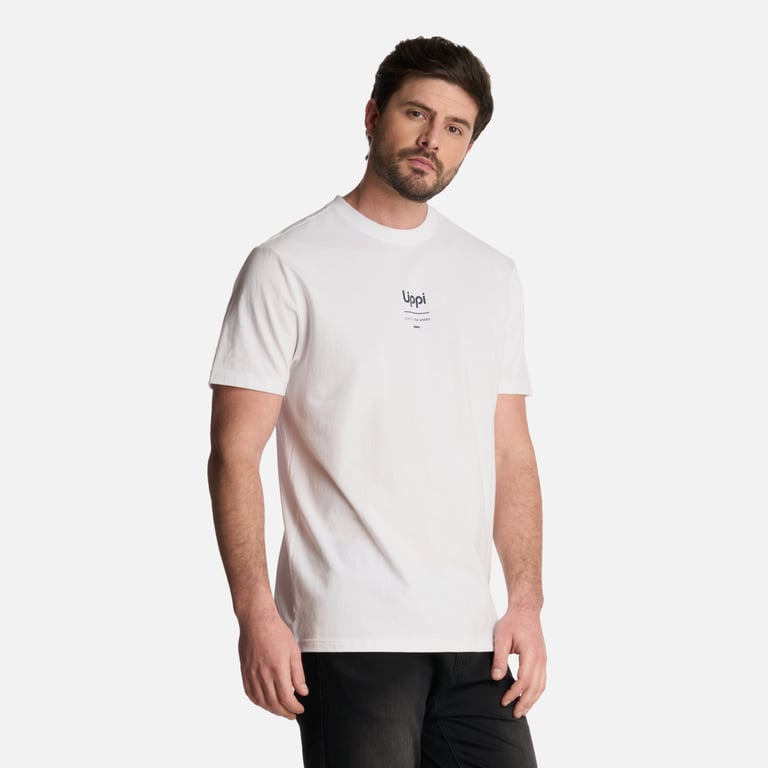 LIPPI Polera Hombre Ulmo Mid Point T-Shirt Blanco Lippi | falabella.com