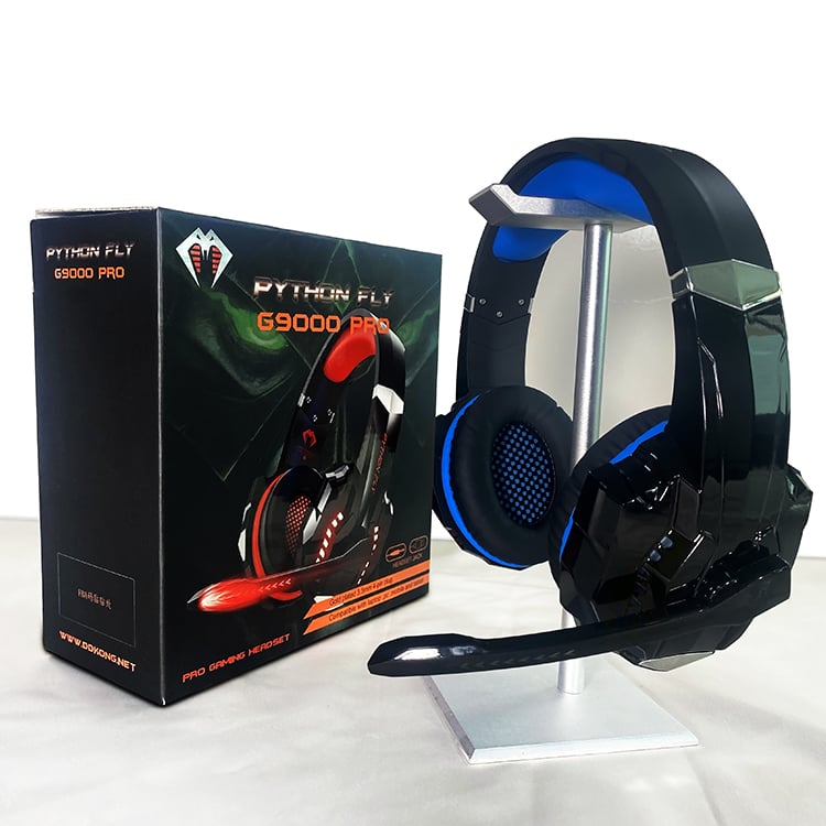GENERICO Audífonos Gamer Python Fly G9000 Pro Azul - Ps4, Pc, Xbox One ...