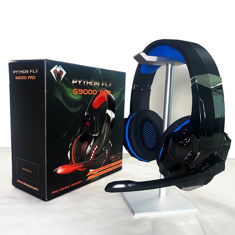 GENERICO Audífonos Gamer Python Fly G9000 Pro Azul - Ps4, Pc, Xbox One ...