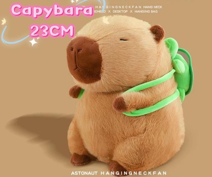 GENERICO PELUCHES DE CAPYBARA DE 23CM CON BOLSITO DE TORTUGA ...