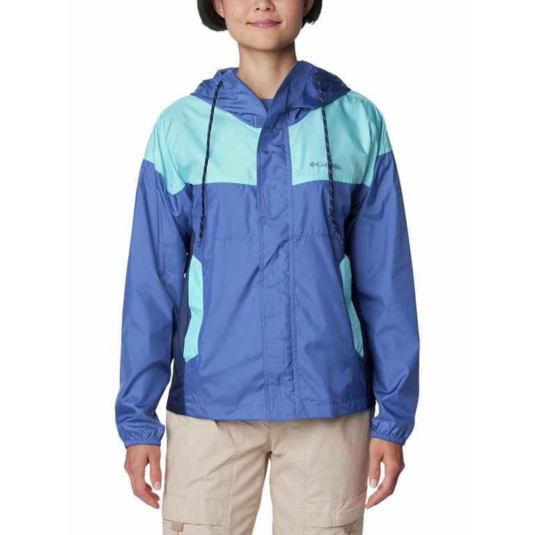 COLUMBIA Chaqueta Mujer Flash Challenger Azul COLUMBIA | falabella.com