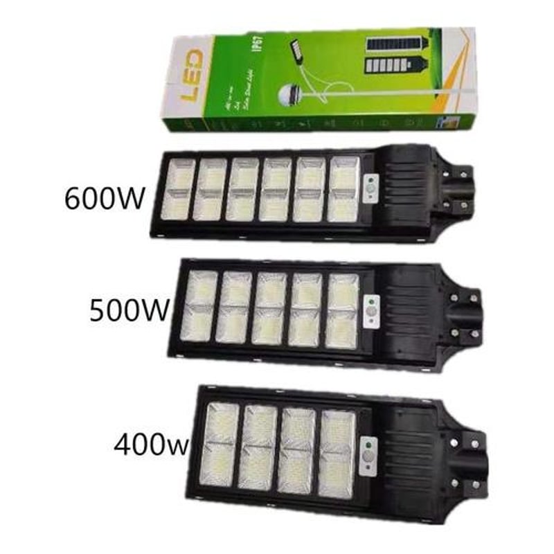 GENERICO Foco Solar LED 600W Inalámbrico con Sensor de Movimiento y ...