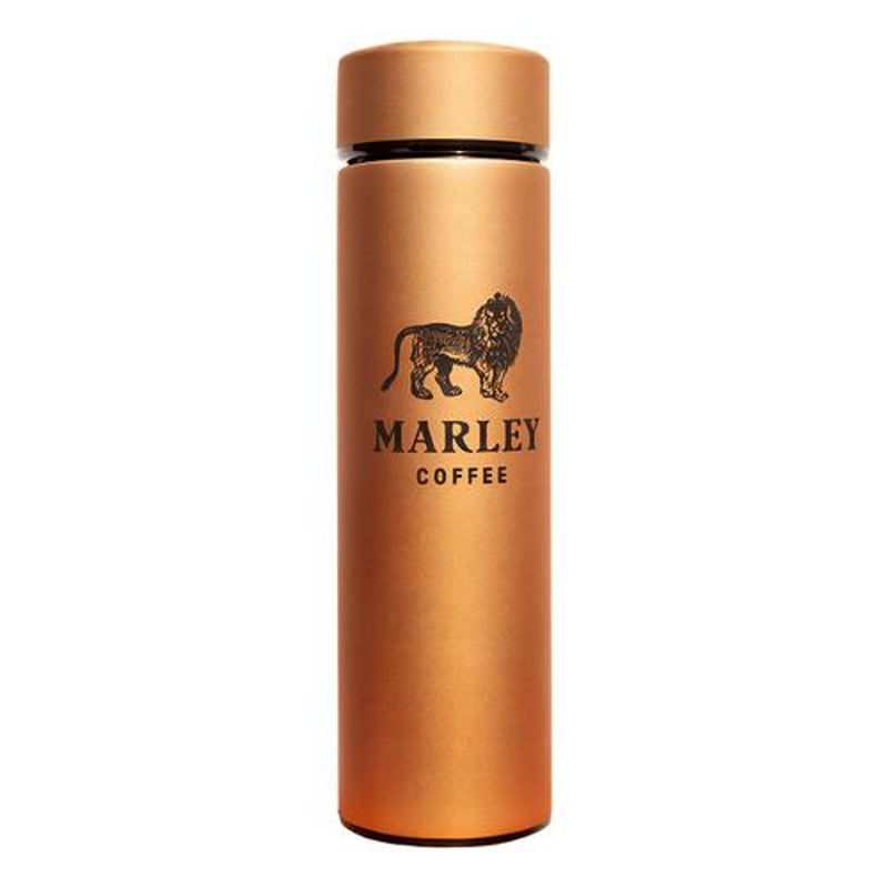 Termo Doble Pared Dorado 500ml de Marley Coffee para Bebidas Calientes ...