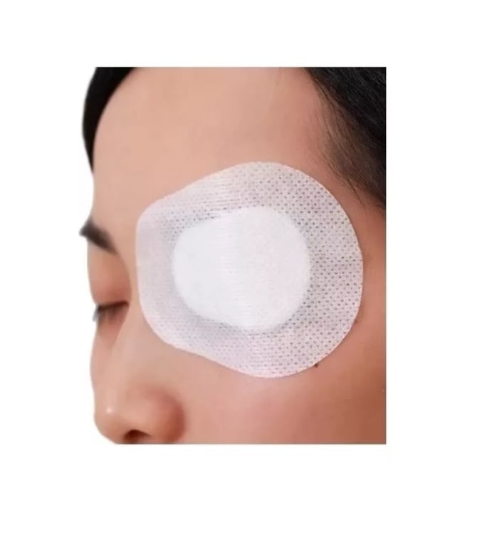 GENERICO Parche Ocular Estéril Adhesivo Postoperatorio 75x50mm 10 Uni ...
