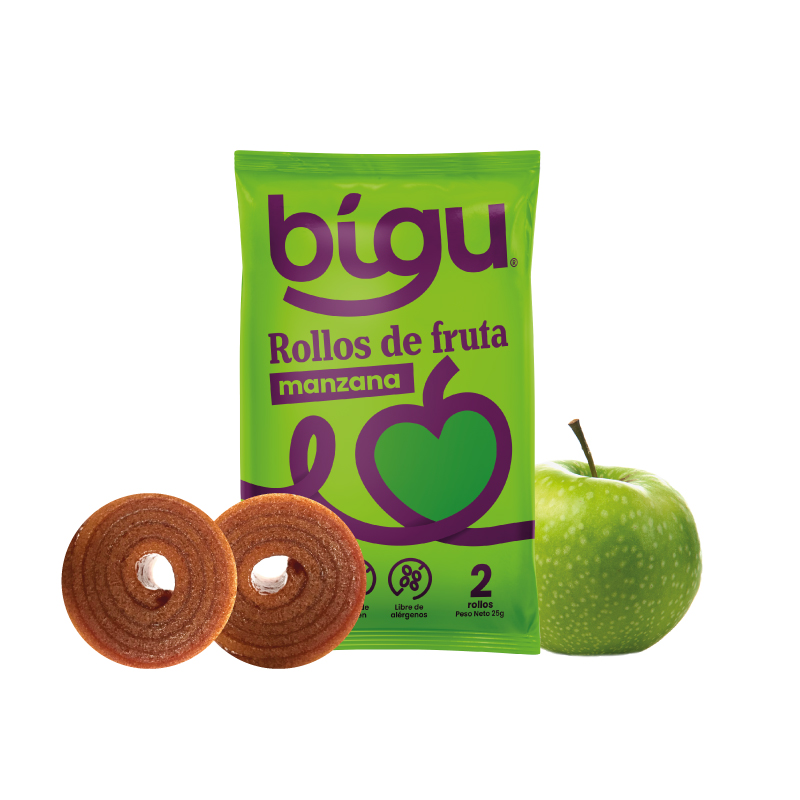 BIGU ROLLO MANZANA DESHIDRATADA 25g | falabella.com