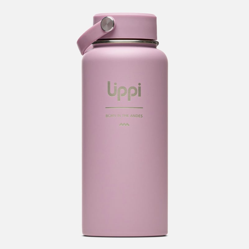 LIPPI Botella Light Steel Wide Top Bottle 950ml Rosa Oscuro Lippi ...