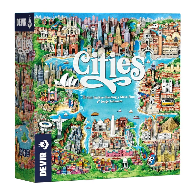 DEVIR Cities - Juego de mesa | falabella.com