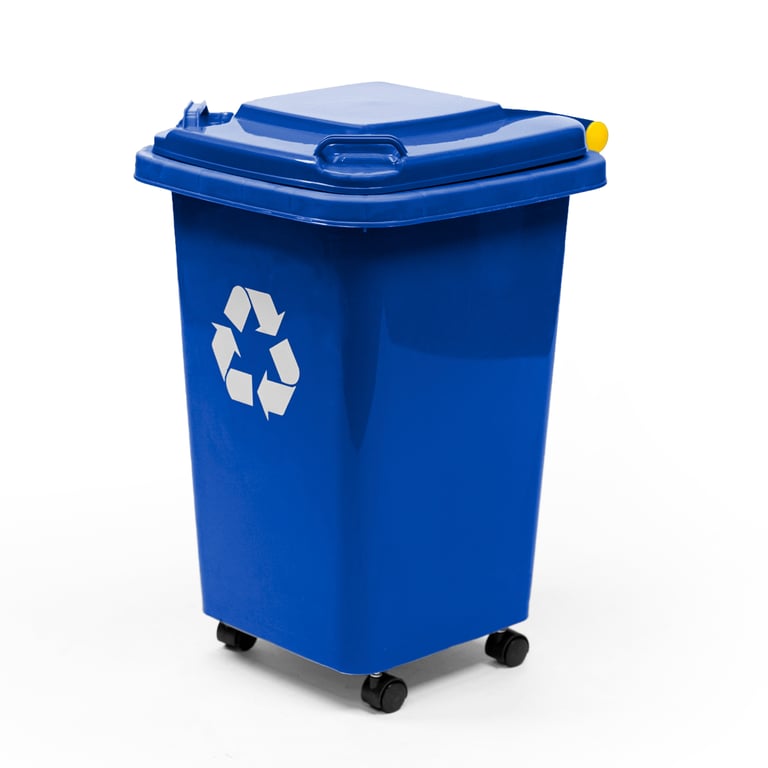 GENERICO Basurero de 30 Litros Azul | falabella.com