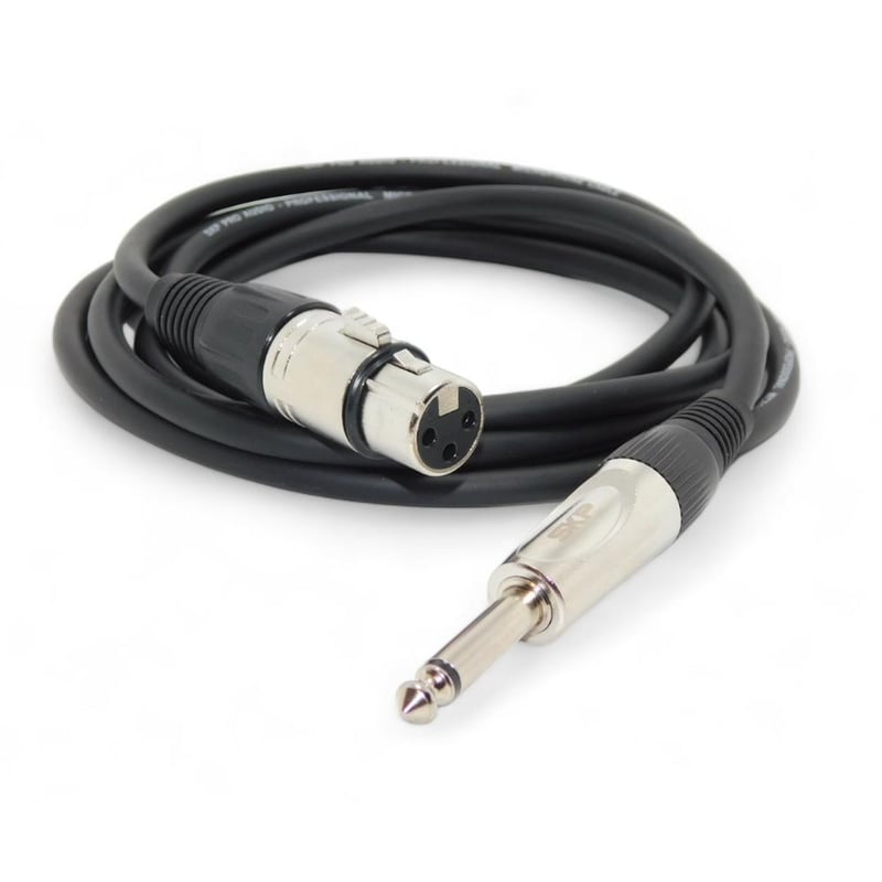 Cable con conección plug a canon de 1 metro | Sodimac - Falabella