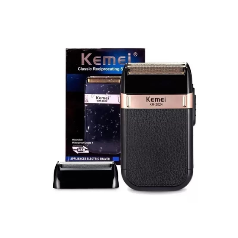 KEMEI Máquina Afeitadora Kemei Km-2024 Negra Color Negro | falabella.com