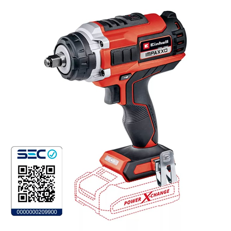 Taladro Pistola Llave Impacto 12 18v Impaxxo 18400 Einhell | Sodimac ...