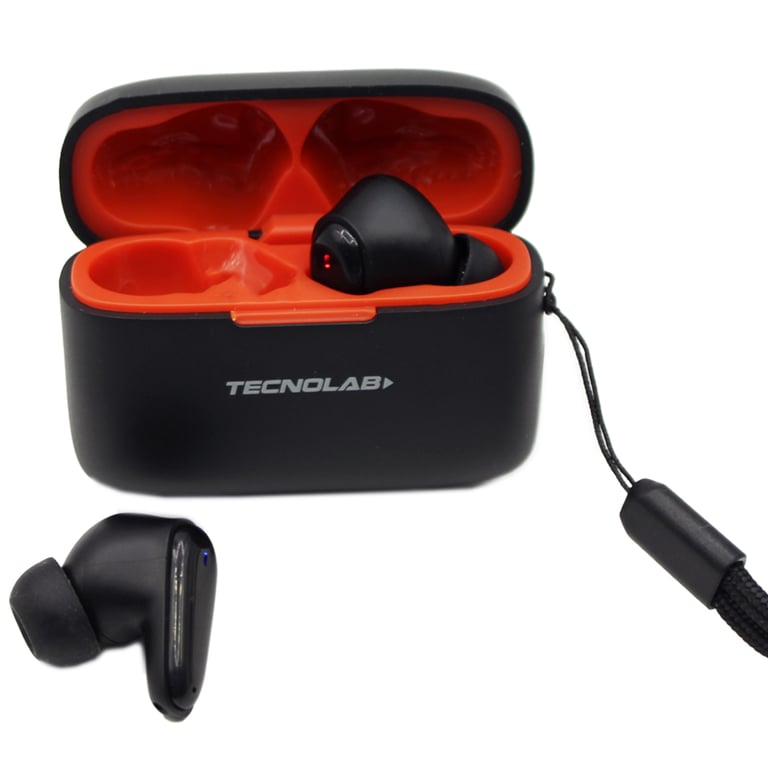 TECNOLAB Audífonos Bluetooth Tws Con Correa Negro - SC | falabella.com