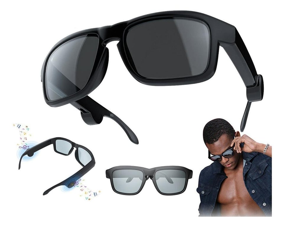 GENERICO Gafas de Sol Bluetooth Inalámbricas con Auriculares Integrados ...
