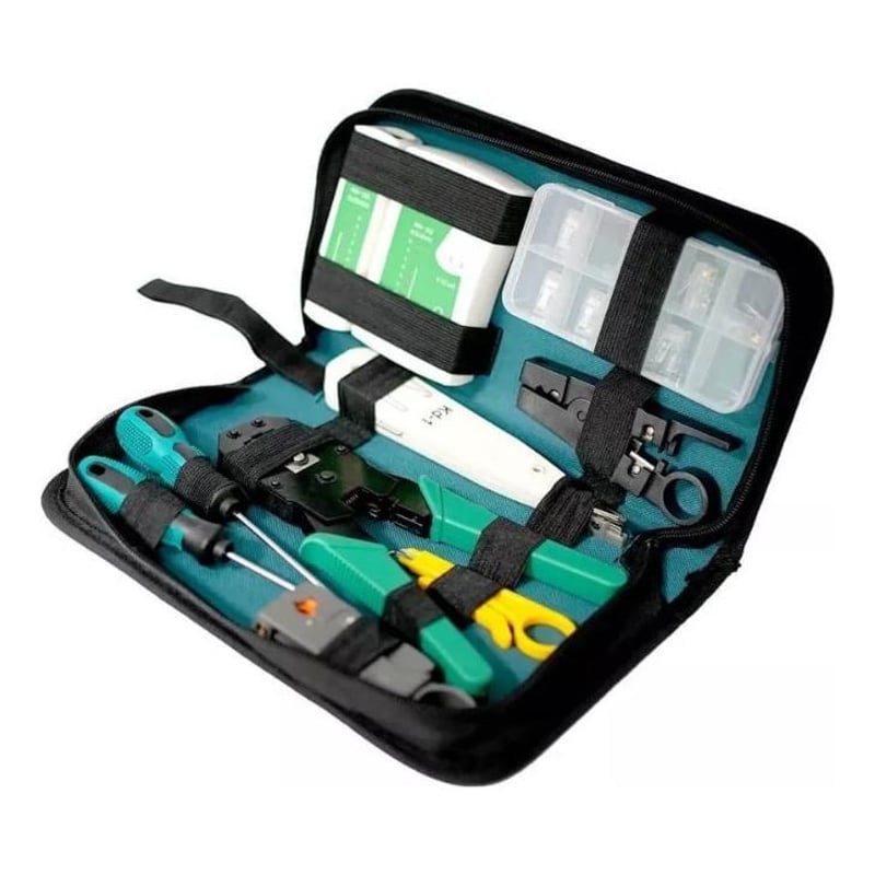 Kit Crimpadora para Cables RJ45 y RJ11 Profesional | Sodimac - Falabella