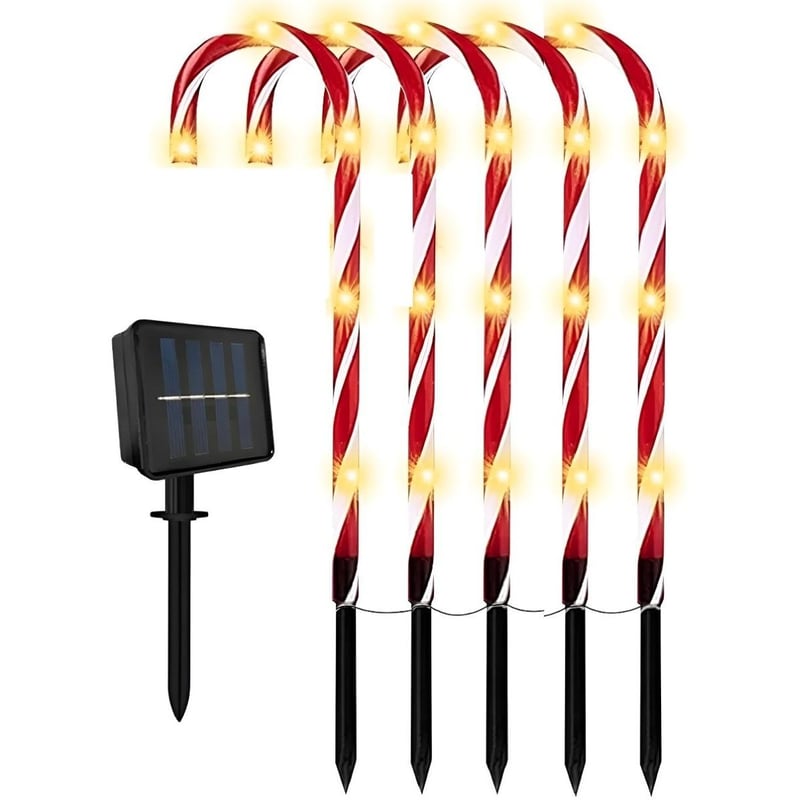 GENERICO Luces Solar para Jardín con Estacas - 5 Luces LED | falabella.com