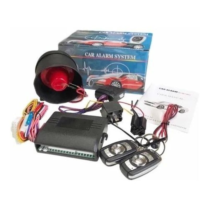 GENERICO Kit de Alarma para Auto con 2 Controles Remotos | falabella.com