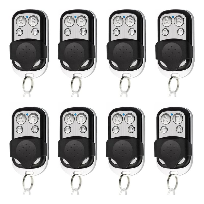 Pack de 8 Controles Remotos Universales para Portones Eléctricos | Sodimac - Falabella