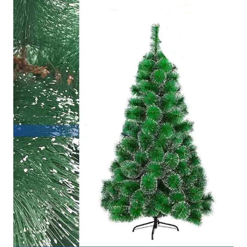 GENERICO Arbol punta aguja nevado Verde 120x70 | falabella.com