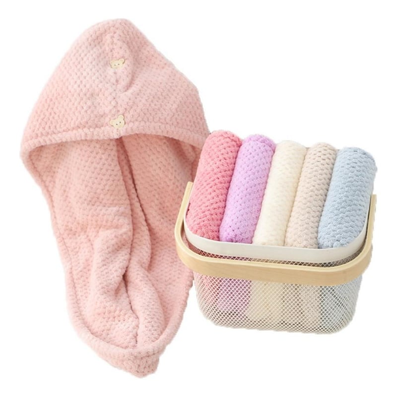 Toalla Turbante de Microfibra para Secar el Cabello | Sodimac - Falabella