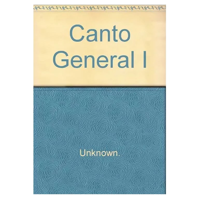 TOP10BOOKS LIBRO CANTO GENERAL I PABLO NERUDA / OCEANO / PABLO NERUDA ...