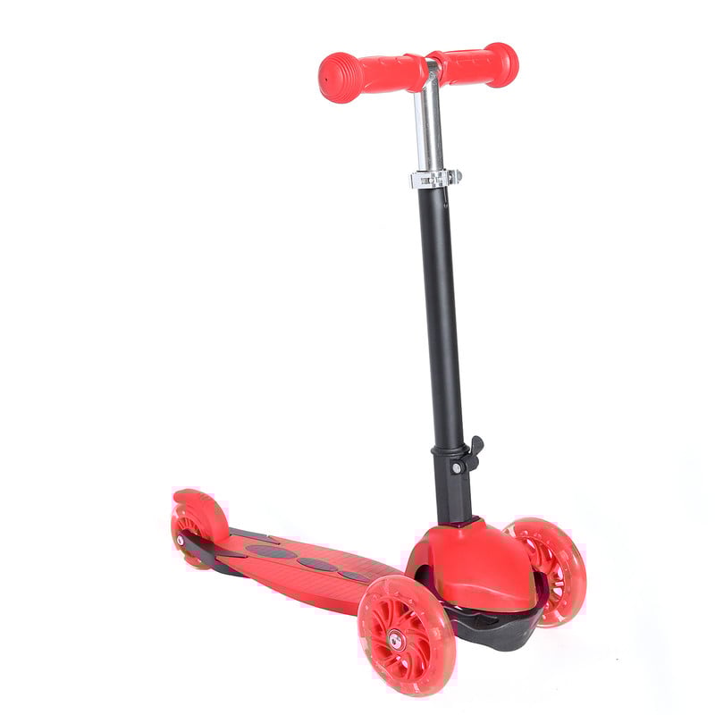 ARTHOME SCOOTER 3 RUEDAS CON LUCES COLOR ROJO ARTHOME | falabella.com