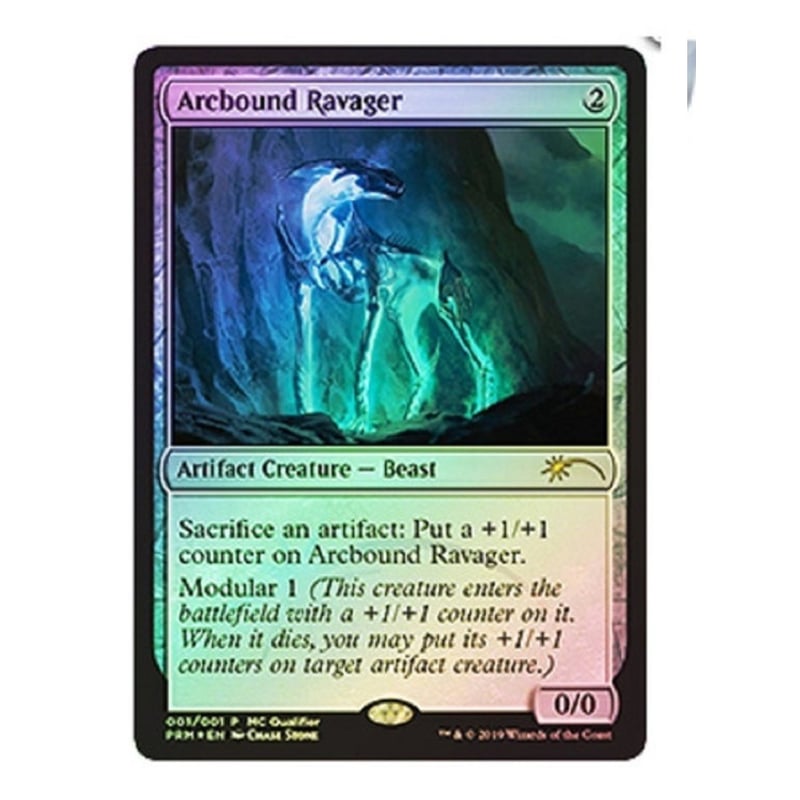 BAUL MAGICO Carta Magic Arcbound Ravager - Devastador Arcoligado foil ...