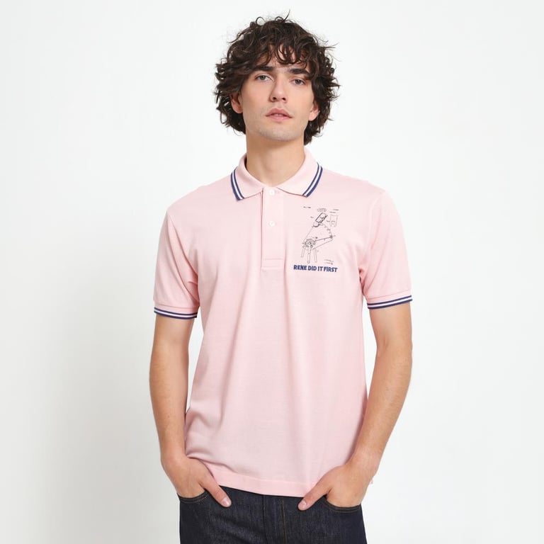LACOSTE Polera Polo Lacoste PH8008 Hombre Rosa - Rosa | falabella.com
