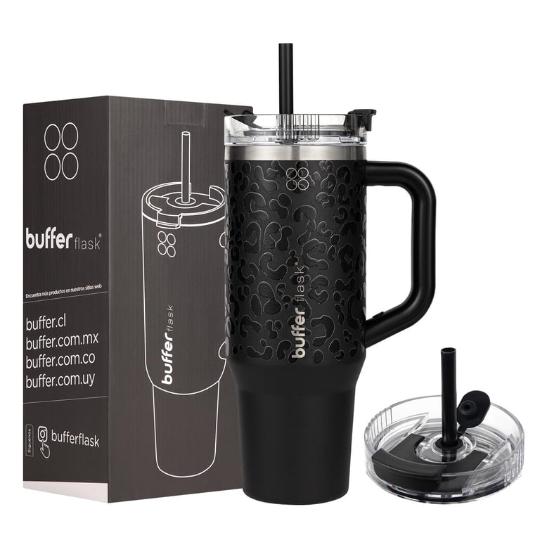 BUFFER FLASK Vaso Termico Vaso Mug Termo Buffer 1,2L Acero Inox Frio y ...