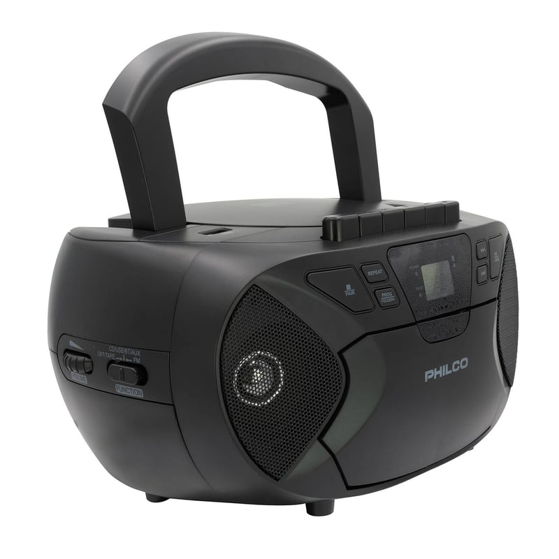 PHILCO Radio Philco BT CD Cassette Am Fm Pcj2050bt-bk | falabella.com