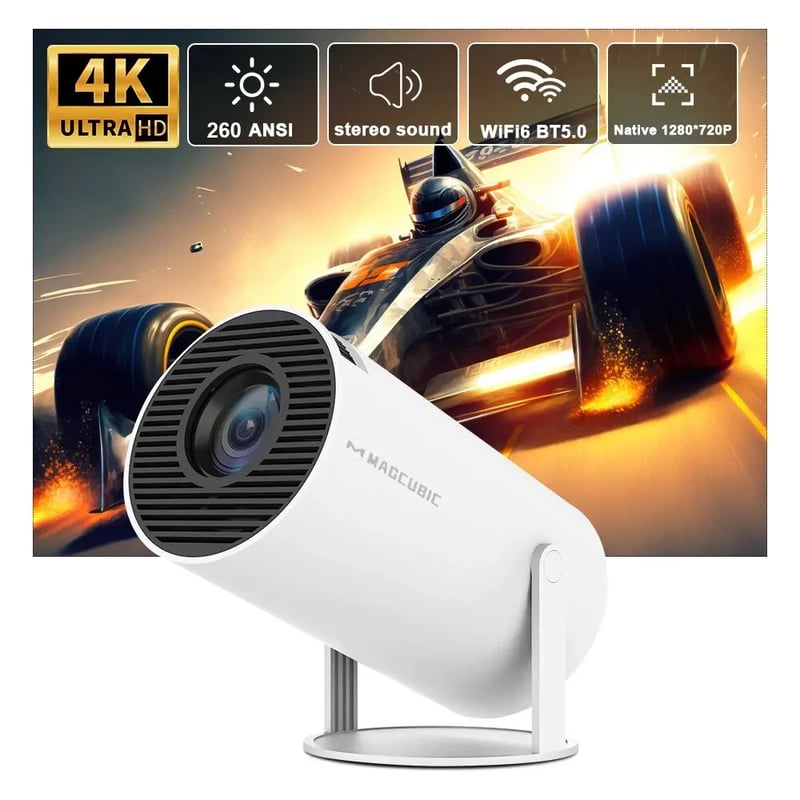 Proyector portátil HY300 Android 11 HD 4K Cine en casa | Sodimac ...