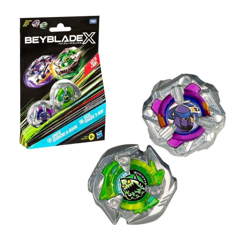 BEYBLADE BEYBLADE X KNIFE SHINOBI KEEL SHARK | falabella.com