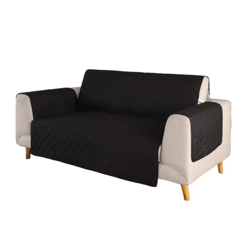 Cubre Sofa Protector de 4 cuerpos con ligas Sujetadoras y ANTI-DERRAME ...