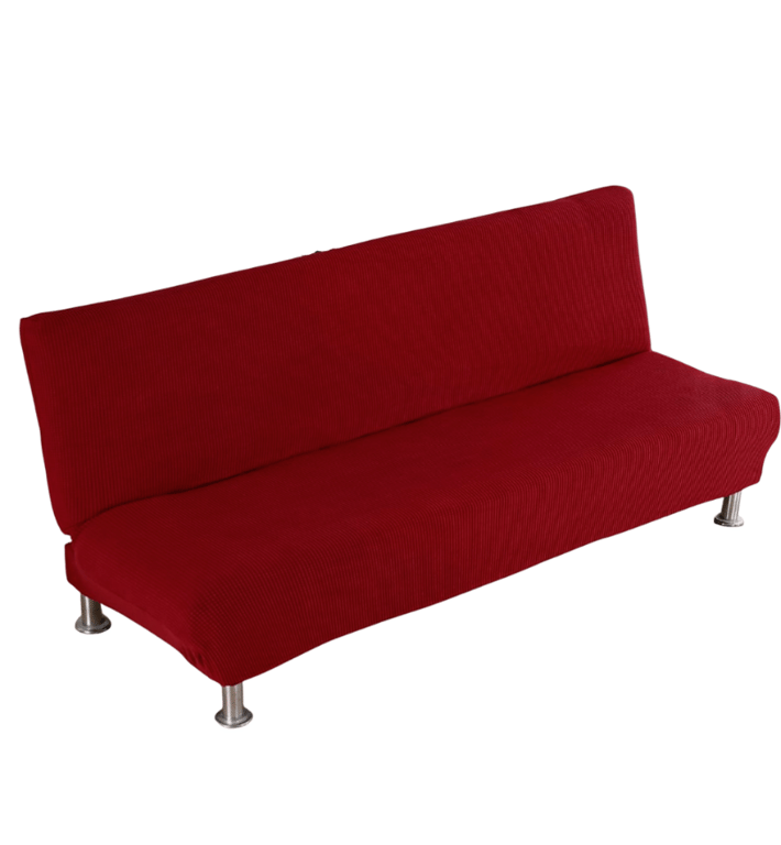 GENERICO Funda para FUTON elasticada textura GRUESA CUADRILLE ...