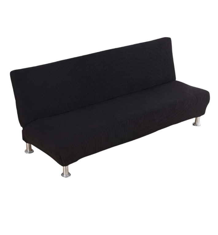 GENERICO Funda Cubre FUTON elasticada textura GRUESA CUADRILLE ...