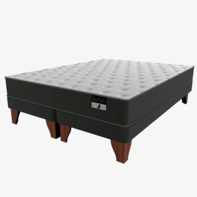 Cama 2 plaza modelo Black largo 190 cm | Sodimac - Falabella