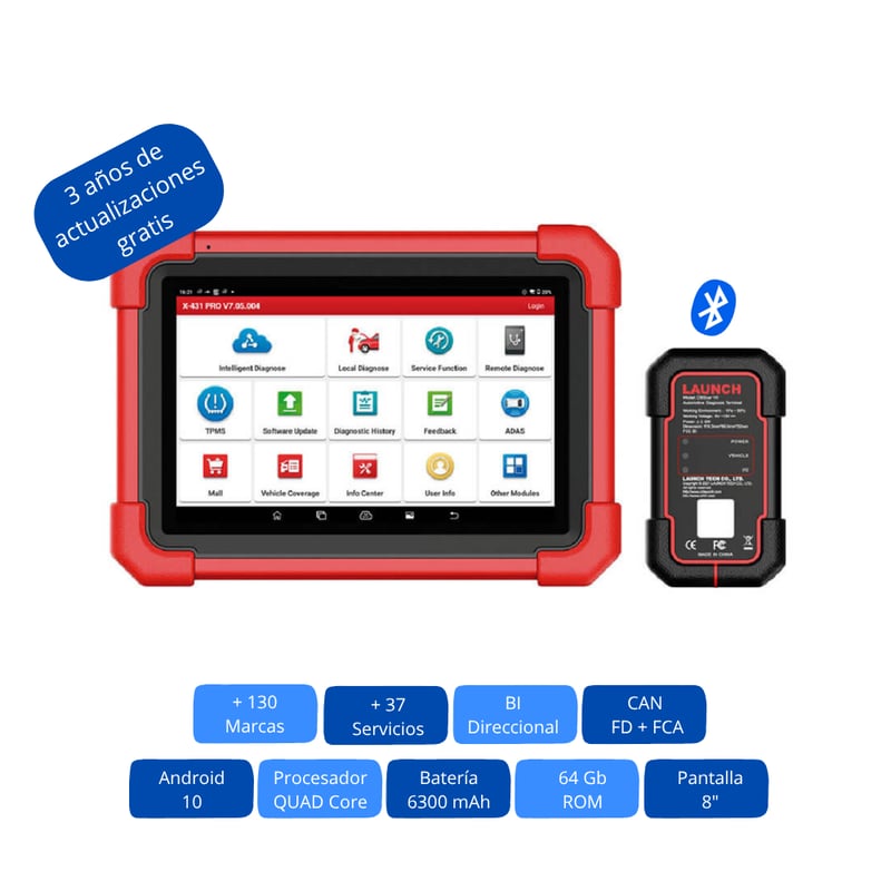 LAUNCH Escáner Automotriz Launch X431 PRO SE | falabella.com
