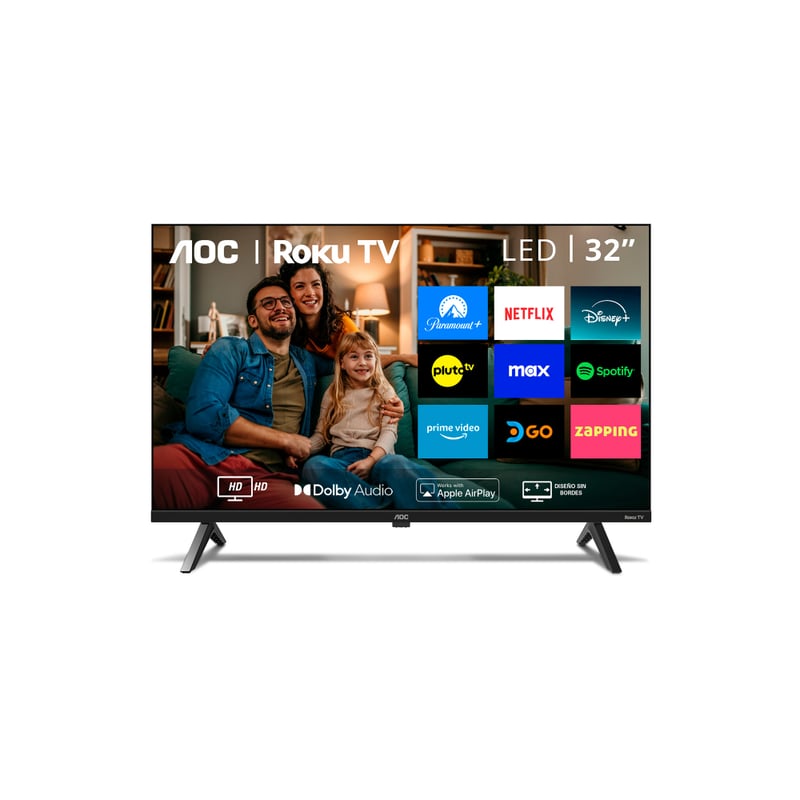 AOC SMART TV AOC 32 ROKU HD LED 32S5045 | falabella.com